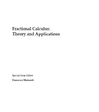 Fractional Calculus Theory And Applications Softarchive