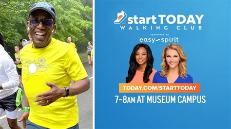 Walk With Nbc 5 Chicagos Michelle Releford Kye Martin As Part Of