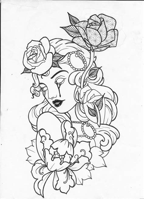Pin By Michael Notman Watt On Home Interior Tattoo Stencil Outline