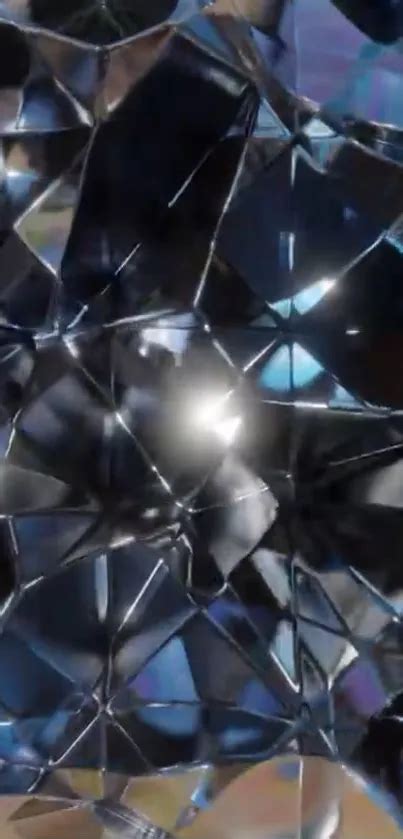 Shattered Glass Reflection Art Free Download
