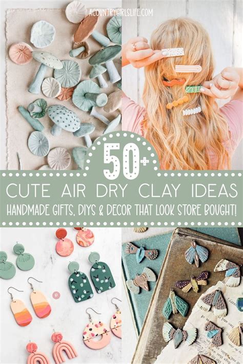 Cute Easy Simple Air Dry Clay Ideas And Projects That Look Store Bought