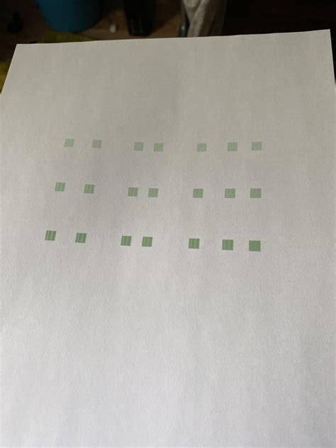 Print Head Alignment Only Prints 3 Rows Instead Of 5 Epson Workforce