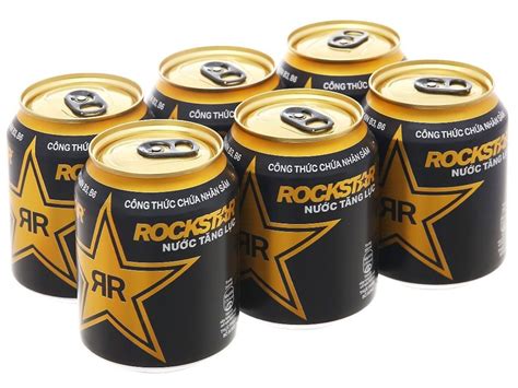Nuoc Tang Luc Rockstar Lon 250ml Bon Grocer