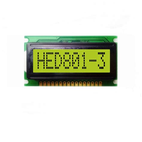 8X1 Character Display Screen Module