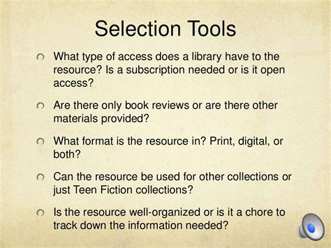 Selection Tools Presentation