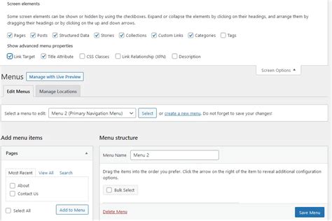 How To Make Wordpress Menu Open In New Tab Reveal That