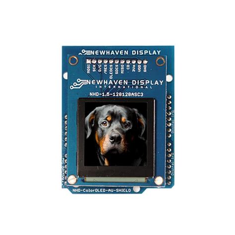 Color Oled Arduino Shields Newhaven Display Intl Digikey