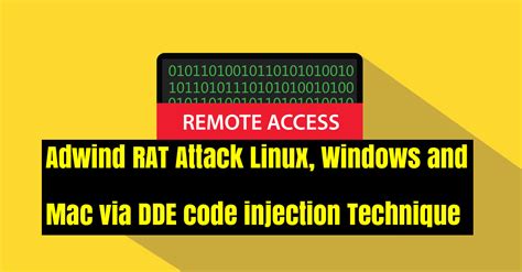 Adwind Rat Attack Windows And Mac Via Dde Code Injection Technique