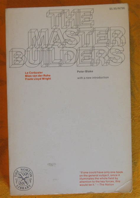 The Master Builders Le Corbusier Mies Van Der Rohe Frank Etsy Van