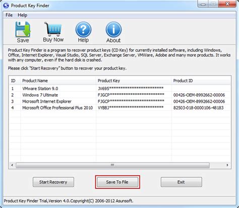 Find Windows Server Product Key