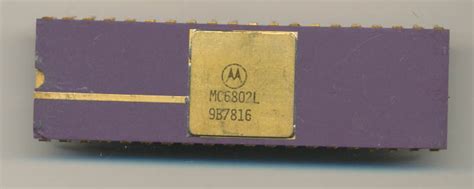 Cpu Of The Day Motorola Mc6801 The Second First 6800 Mcu The Cpu Shack Museum