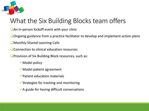 The Six Building Blocks Ppt Download
