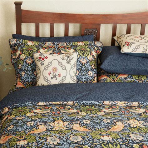 Morris Strawberry Thief Duvet Cover Set Aldiss Of Norfolk