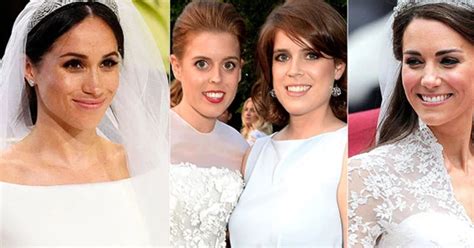 Princess Beatrices Wedding Veil Displayed Similar To Kate Meghan