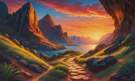 This Neural Network Generated Image Captures The Warm Hues Of The