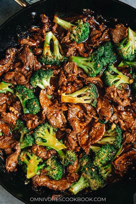 Chinese Beef And Broccoli One Pan Take Out Omnivores Cookbook