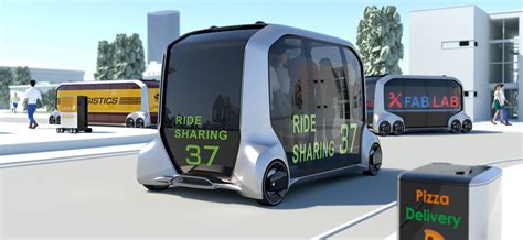 車は“所有”から“移動中に利用するもの”へ！トヨタが自動運転機能を装備した箱型evを発表 Emira