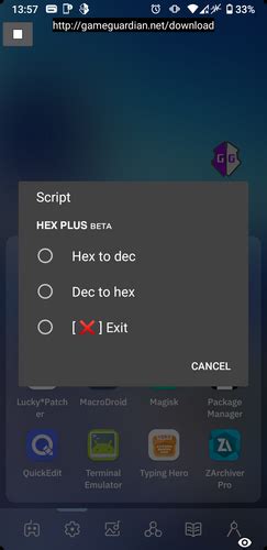 Tools Gameguardian