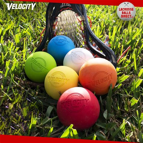 Velocity Lacrosse Balls Official Sized Nfhs Sei And Ncaa Approved