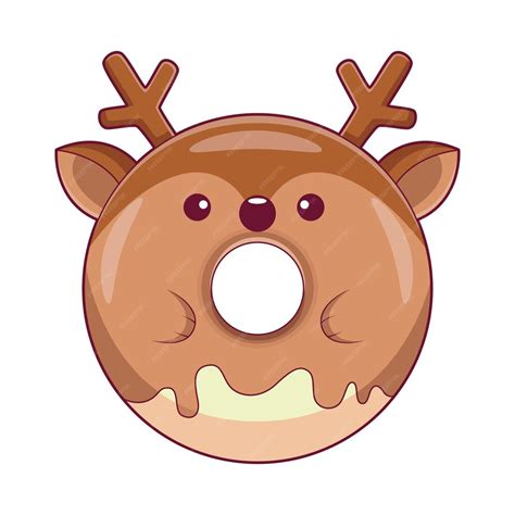Premium Vector Cute Donuts Character Design Illustration