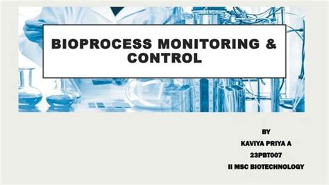 Instrumentation And Control Of Bioprocesses Ppt