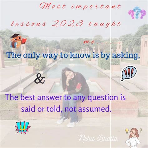 How To Avoid Assumptions In Communication Neha Bhatla Posted On The