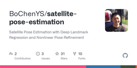 github bochenys satellite pose estimation satellite pose estimation