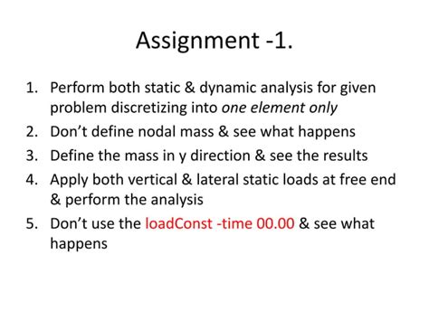 Opensees Dynamicanalysis Pdf Geology Science