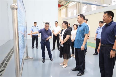 枣庄市机关党工委莅临我司就重点项目一线党支部工作开展情况进行调研 山东奥卓新材料有限公司