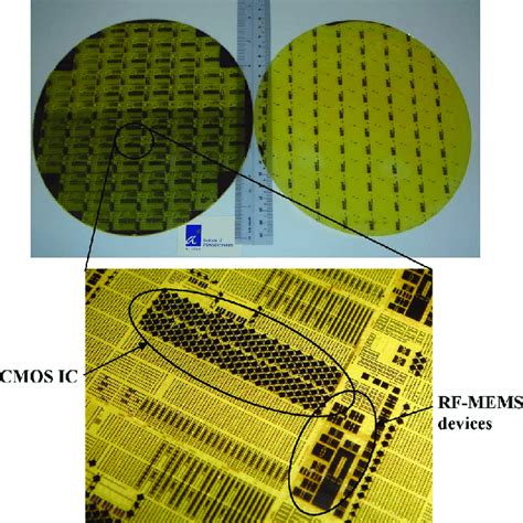 Top View Of The 8 In Fr 4 Substrates With Right Rf Mems Left Download Scientific Diagram