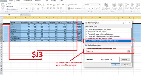 Memberi Warna Baris Otomatis Di Excel Berdasarkan Kolom Tertentu Di Setiap Barisnya Sahretech