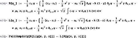 Mathematica Commands To Verify That The Differential Operators L Rl