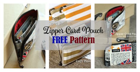 Zipper Card Pouch Free Pattern Mhs Blog