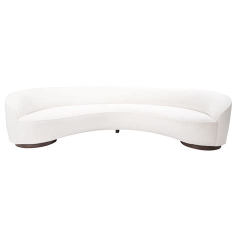 Vladimir Kagan Sloane Sofa In Wool Model 7550 For Sale At 1stdibs