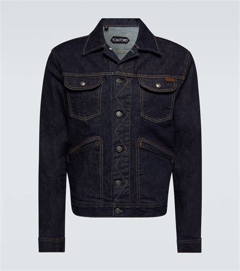 Tom Ford Denim Jacket Blue Editorialist