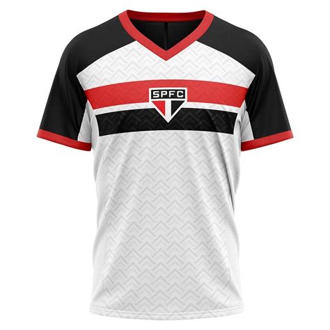 Camisa São Paulo Braziline Essay Masculina Branco Compre Agora