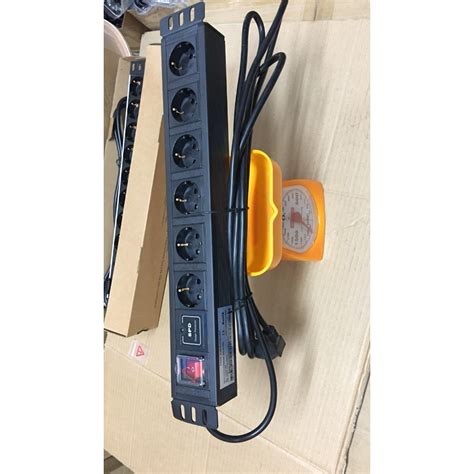 jual pdu 6 port spd 16a shopee indonesia