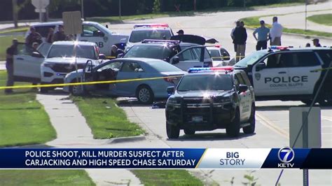 Police Shoot Kill Murder Suspect After Carjacking And High Speed Chase