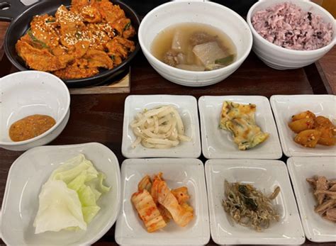 진짜 한국 가정의 맛을 느낄 수 있는 하남 미사 맛집 정찬 네이버 블로그