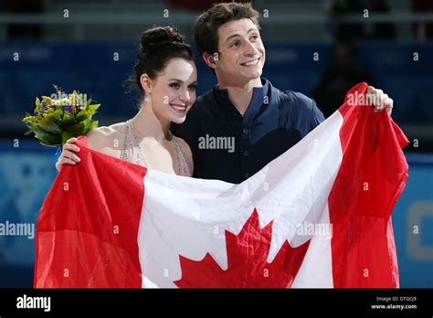 Sochi Russia 17th Feb 2014 Tessa Virtue And Scott Moir Can Figure