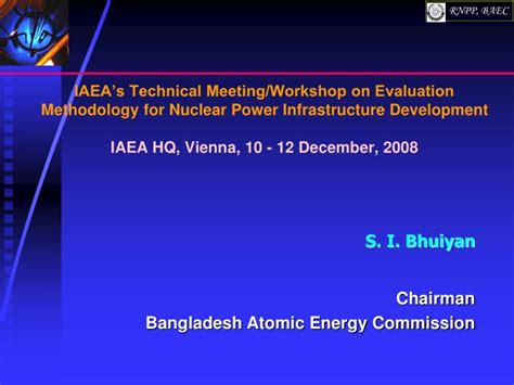 PPT IAEAs Technical Meeting Workshop On Evaluation Methodology For Nuclear Power
