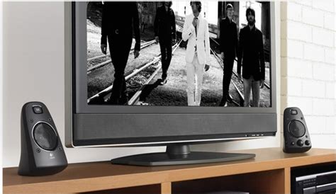 Logitech Speaker System Z Slaps Thx Badge On Audio Setup