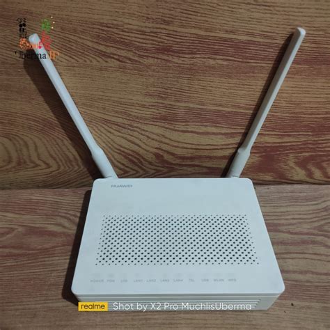 Jual Onu Ont Huawei Echolife Hg8546m Xpon Epon Gpon Include Adaptor Shopee Indonesia