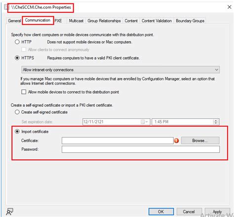 How To Renew The Web Server Certificate For Configuration Manager