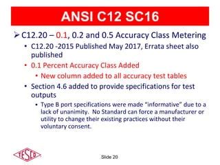 NYSEMEC ANSI Sandards Review