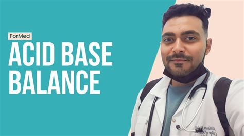 Equation Of Acid Base Balance Youtube