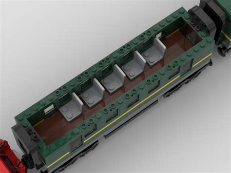 Lego Moc Coach Haul Style Express Train By Aspirinaspriin