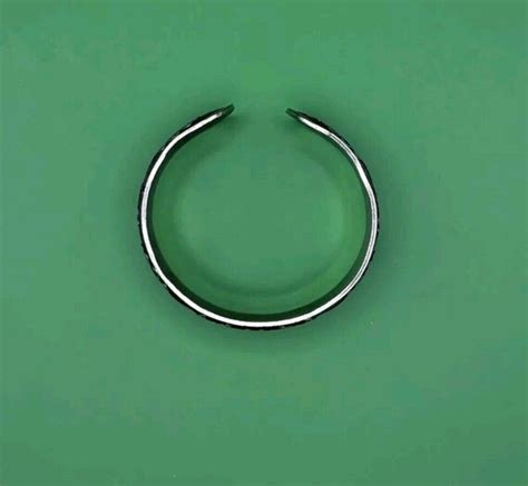 Silver Tone Peacock Bracelet Art Deco Gem