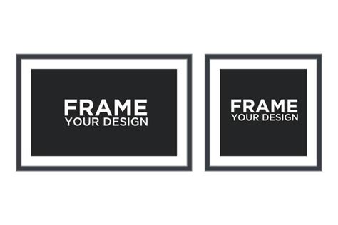 Frame Mockup Vector Art Icons And Graphics For Free Download
