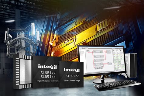 Intersil Digital Multiphase Pwm Controllers With Avsbus Target Iot Infrastructure Power